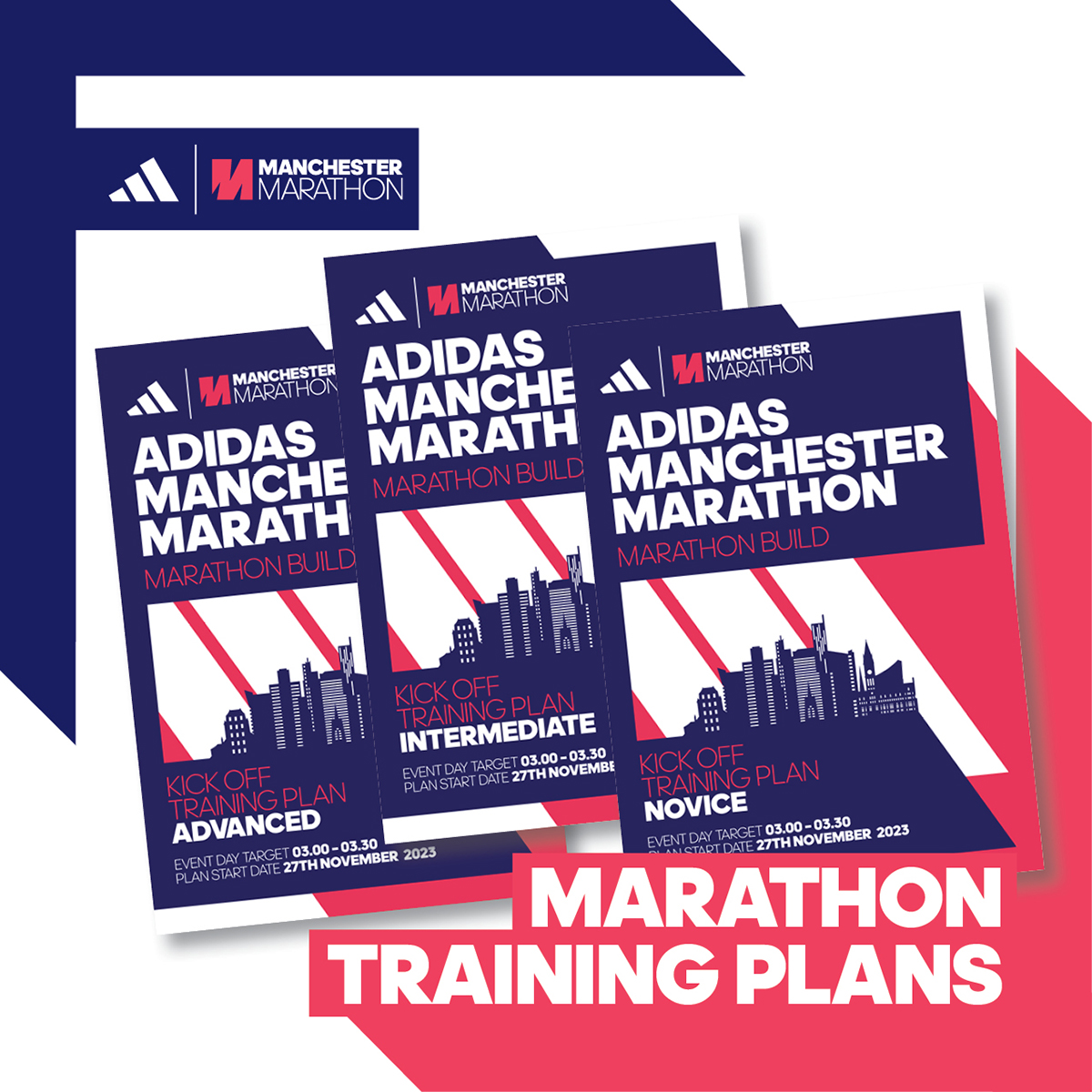 NEW: adidas Kick Off Training Plans - Manchester Marathon