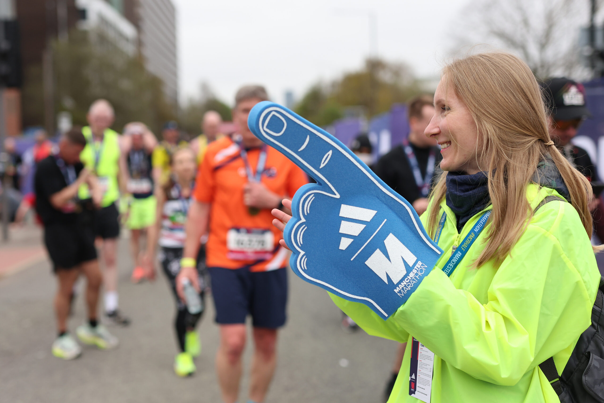 Volunteers - Manchester Marathon