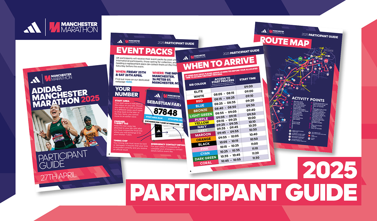 YOUR 2025 PARTICIPANT GUIDE IS HERE - Manchester Marathon