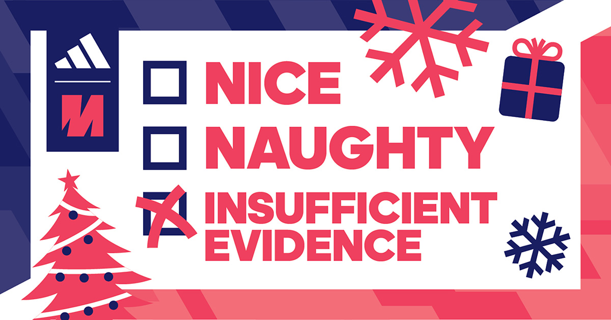 NAUGHTY OR NICE QUIZ - Manchester Marathon